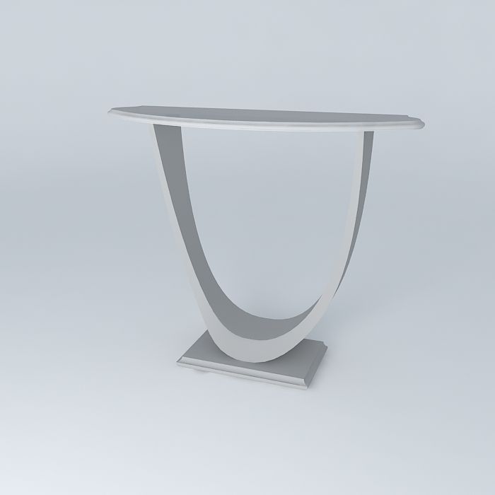 console table free 3D model | CGTrader