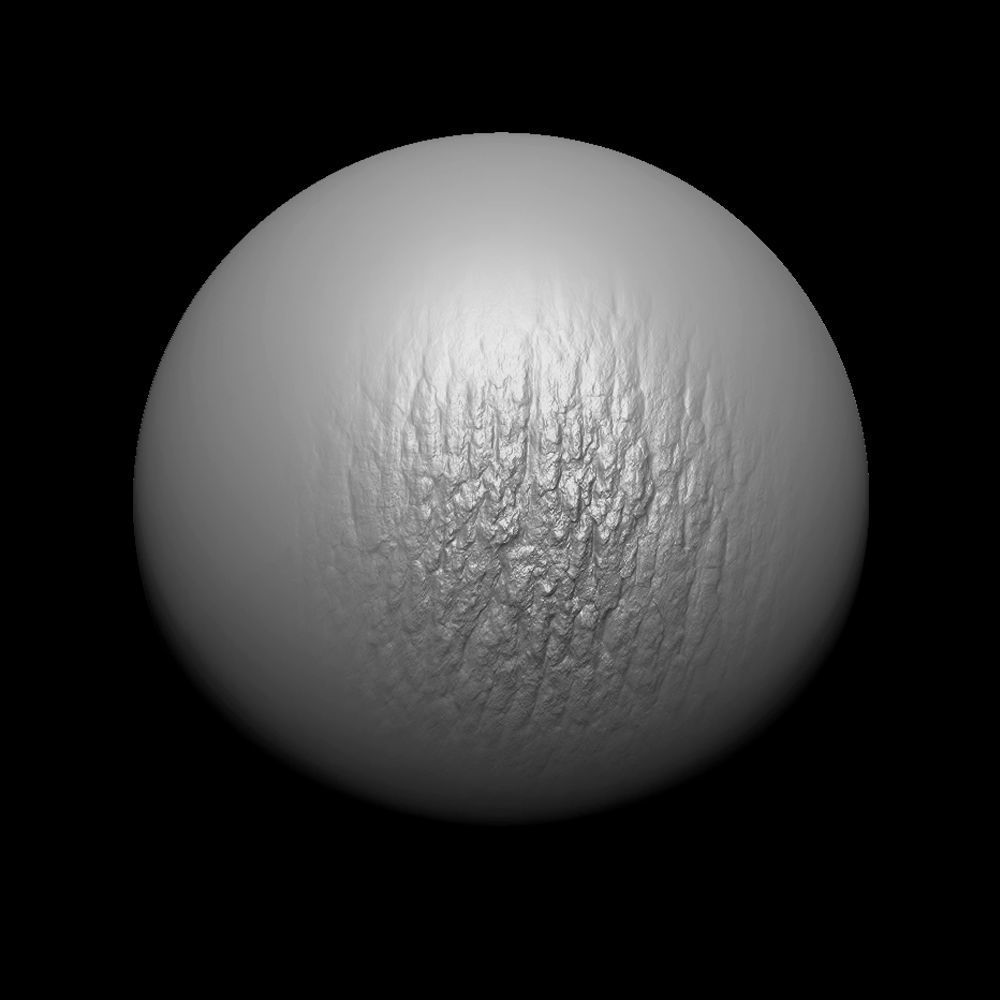 Zbrush Alpha Tree Bark Set02 Texture | CGTrader