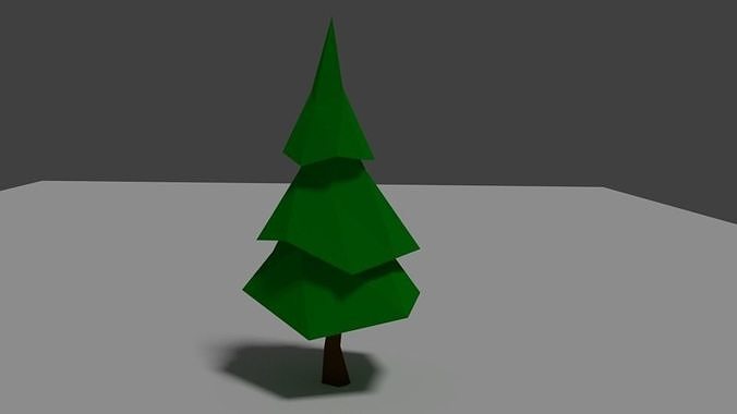 tree spruce free VR / AR / low-poly 3D model | CGTrader