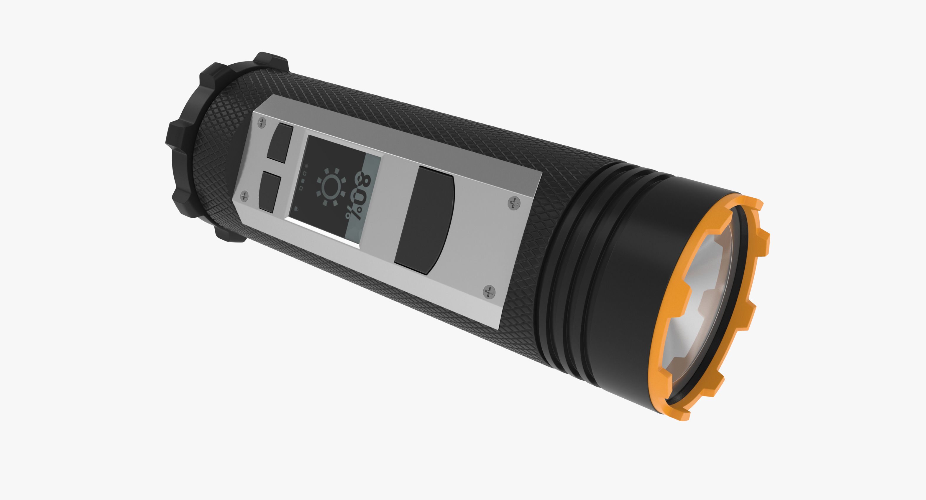 Fogo Flashlight 3D model | CGTrader