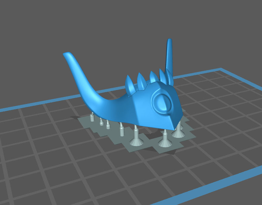 mask horned 3d print 3D model 3D printable | CGTrader