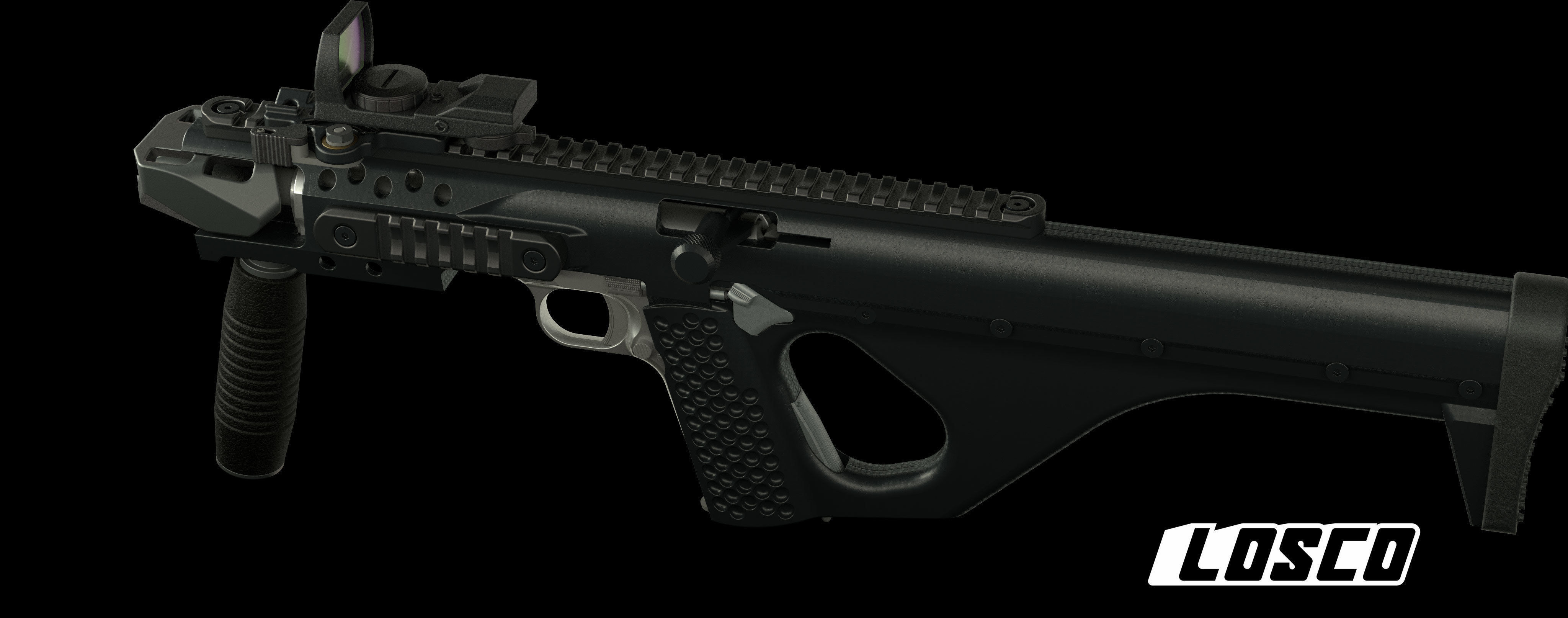 1911 pistol conversion kit 3D model | CGTrader