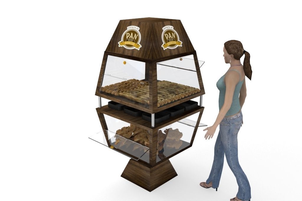 Bread dispenser module 3D model | CGTrader