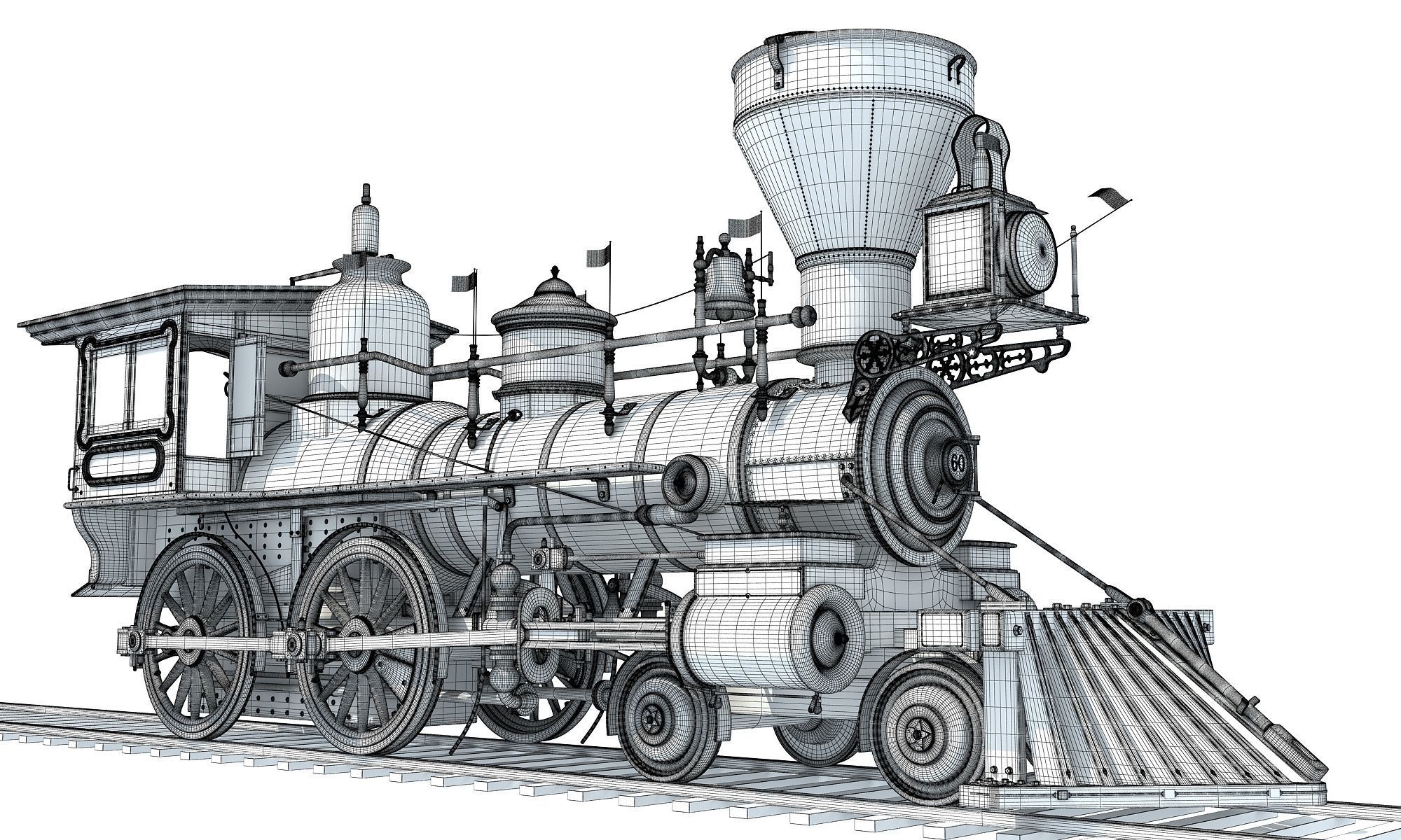 Jupiter Locomotive 3D model | CGTrader