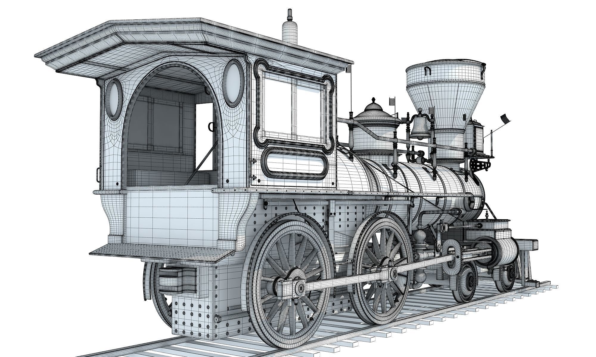 Jupiter Locomotive 3D model | CGTrader