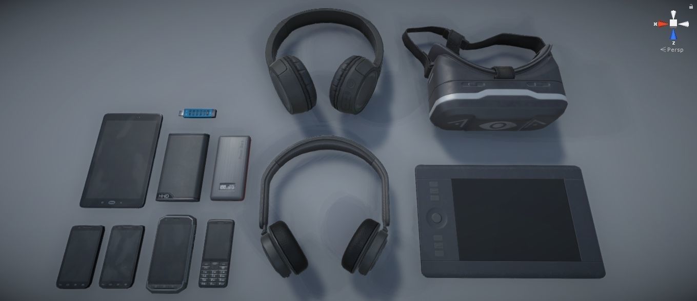 3D model Gadget Pack VR / AR / low-poly | CGTrader