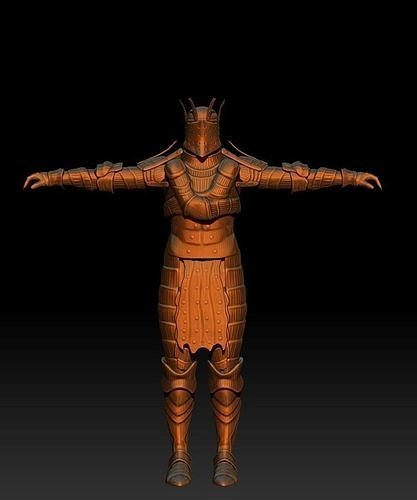 Lautrec Knight Dark Souls T-Pose 3D model | CGTrader