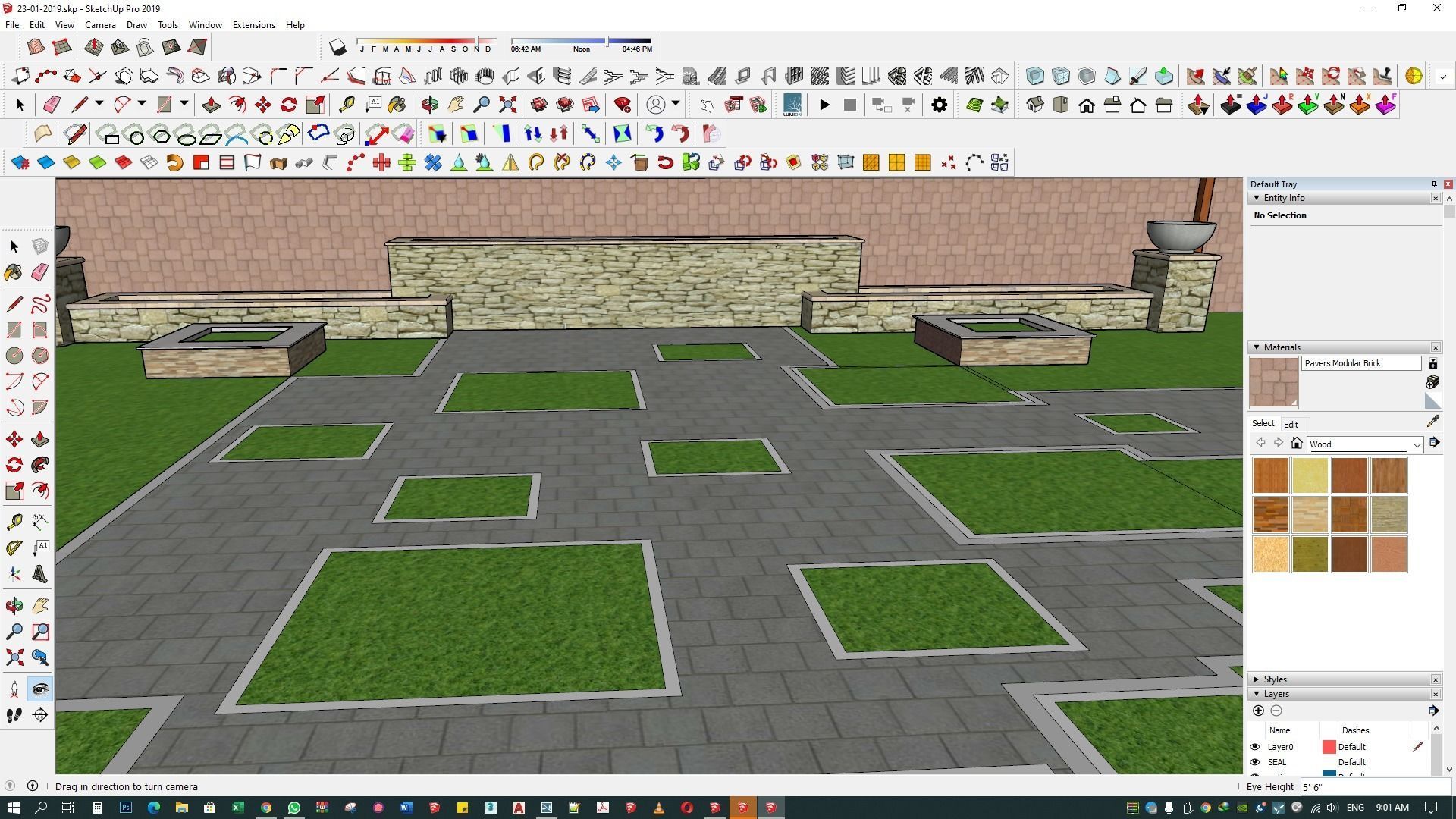 Landscape design 3d model and render in lumion 3D model | CGTrader