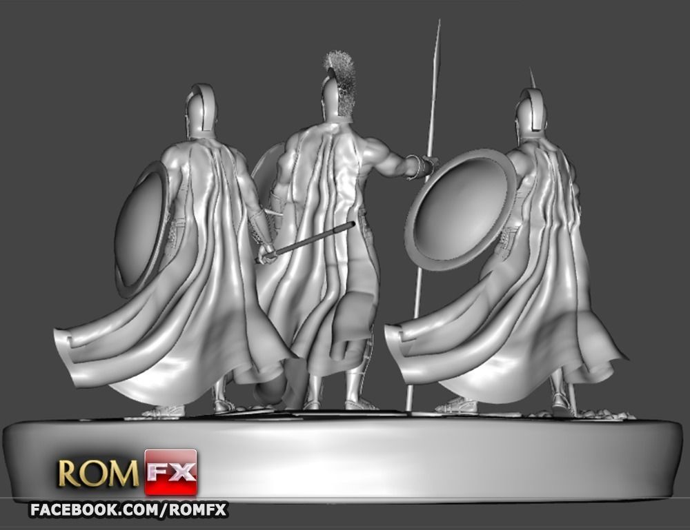 300 from Sparta - Complete full kit printable - Must get this 3D model ...