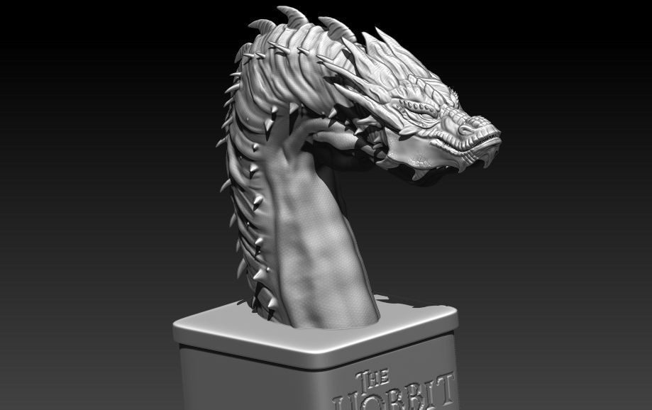 Smaug 3D model 3D printable | CGTrader