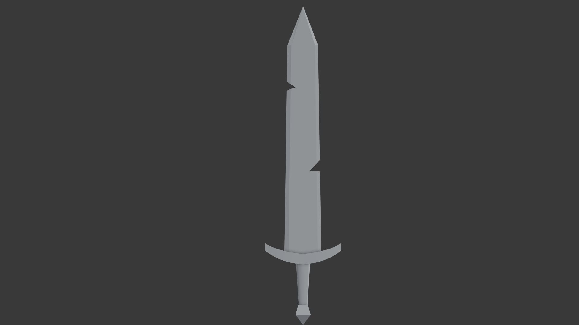 3D model low poly sword VR / AR / low-poly | CGTrader