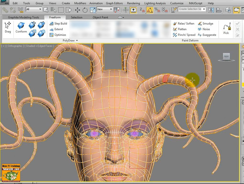 3ds max 2015 Freeform e Selection vol 20 cd front 3D model | CGTrader