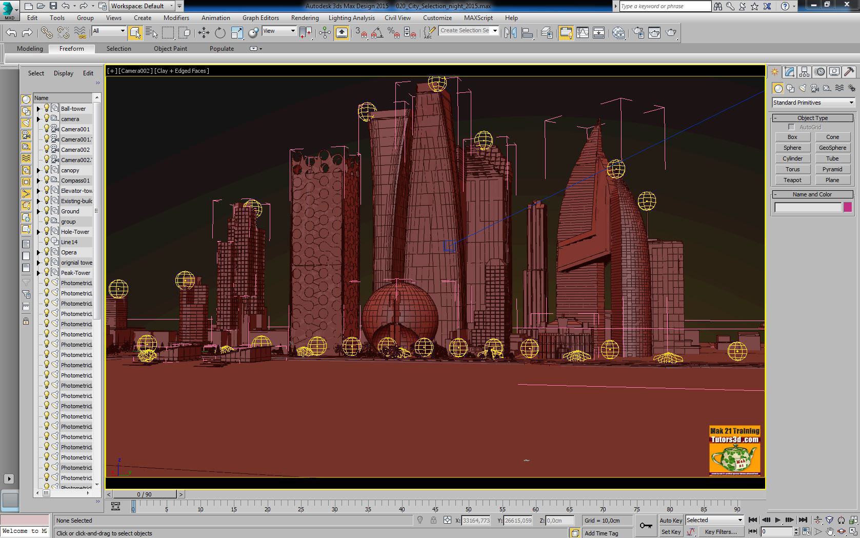 3ds max 2015 Freeform e Selection vol 20 cd front 3D model | CGTrader