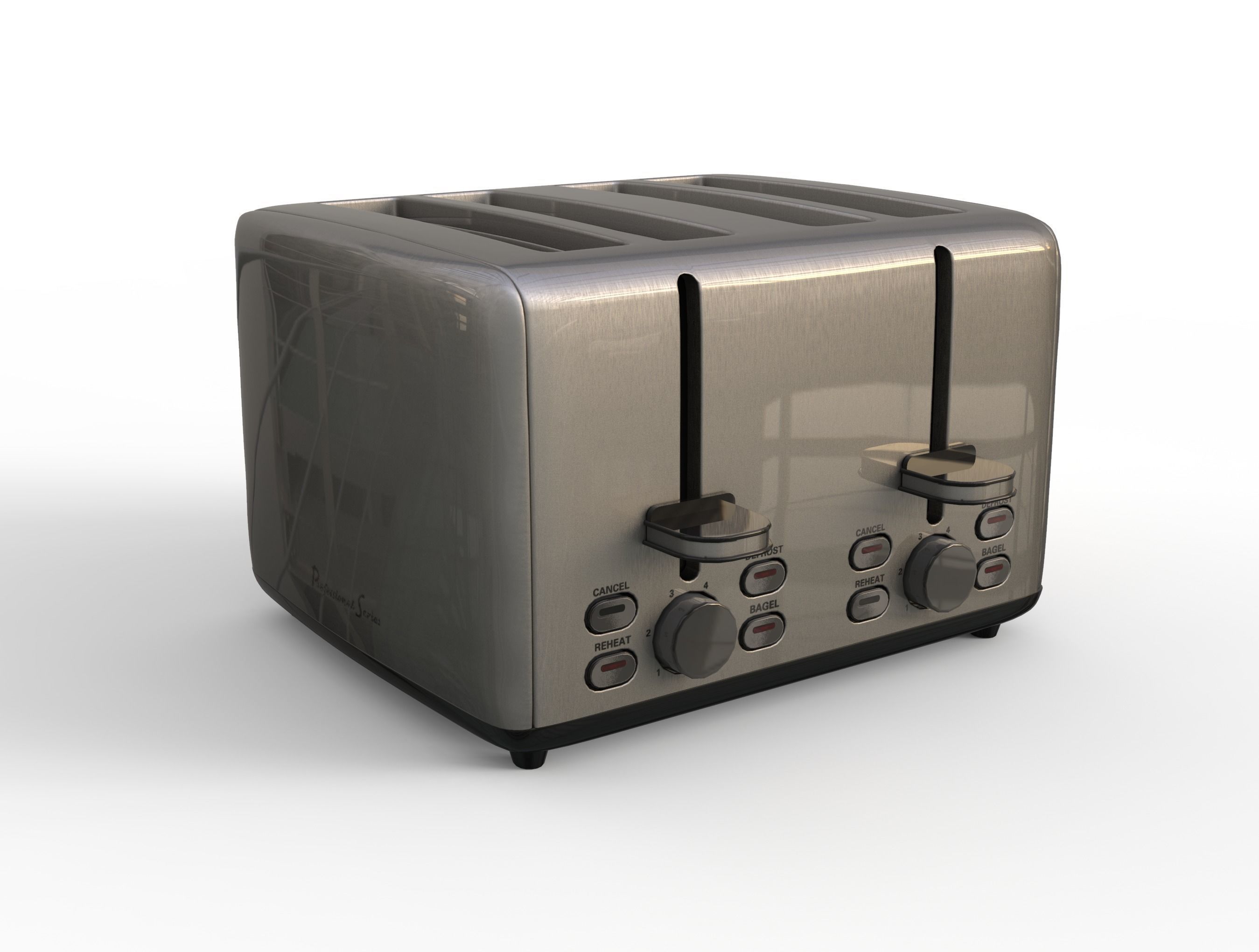 Toaster for AR free VR / AR / low-poly 3D model | CGTrader