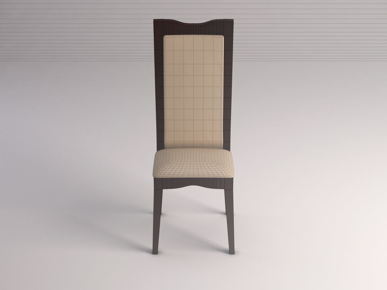 CHAIR---Long back and base leather 3D model rigged | CGTrader