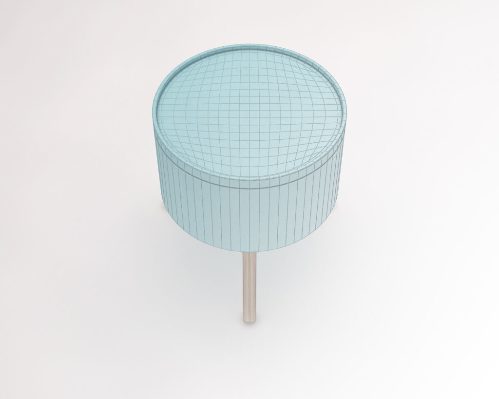SIDE TABLE---Chest and tripod 3D model rigged | CGTrader
