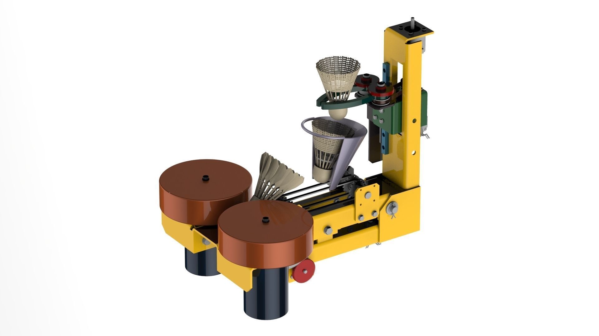 Automatic Shuttle feeder 3D model | CGTrader