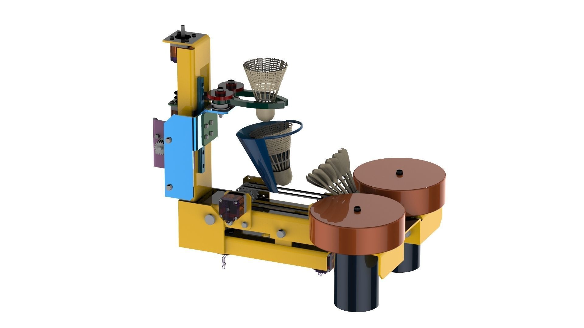 Automatic Shuttle feeder 3D model | CGTrader