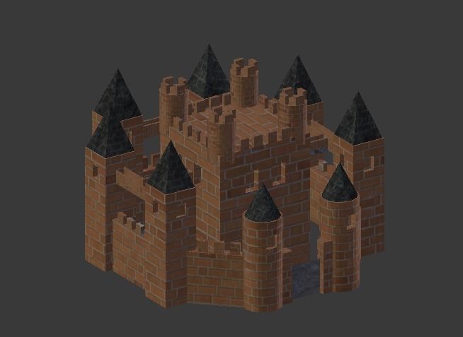 Blender 3D model Castle free 3D model | CGTrader