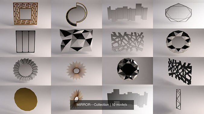 MIRROR---Collection x10 | CGTrader