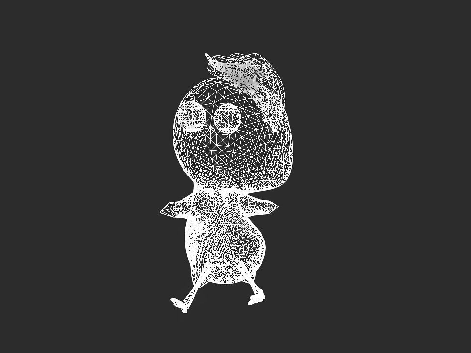 3D model Chickeen puppet VR / AR / low-poly rigged | CGTrader