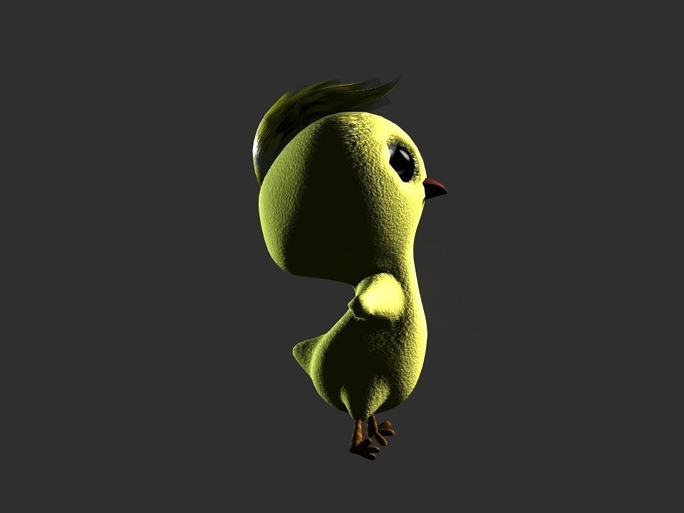 3D model Chickeen puppet VR / AR / low-poly rigged | CGTrader