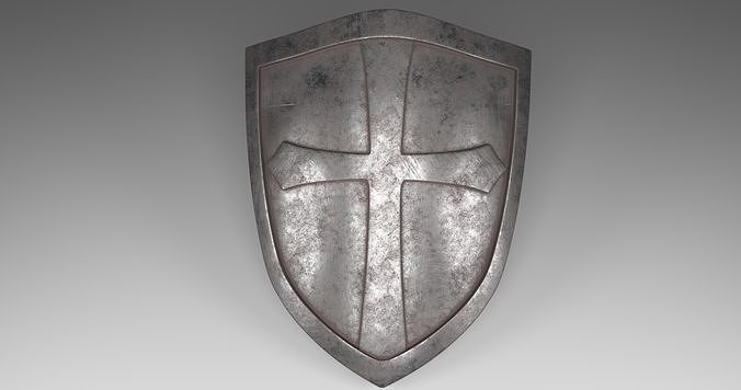Simple Shield 3D model | CGTrader