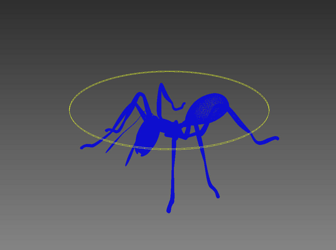 Ant Coffee Table Concept free 3D model animated | CGTrader