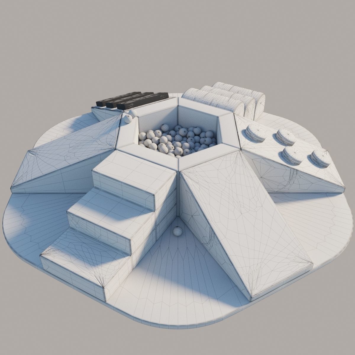 Childrens play area 3D model | CGTrader