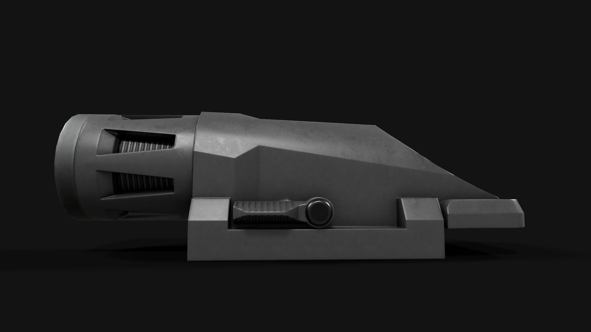 3D model Inforce WML Rifle Weapon Mounted Light VR / AR / low-poly ...