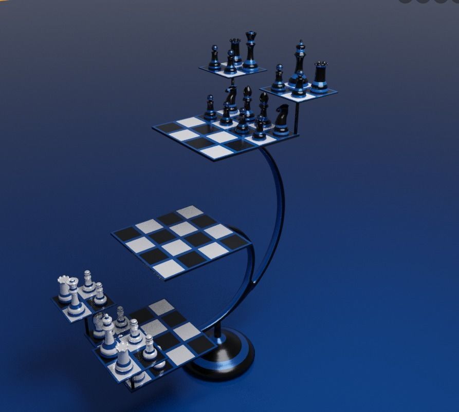 3D Chess Set team | CGTrader