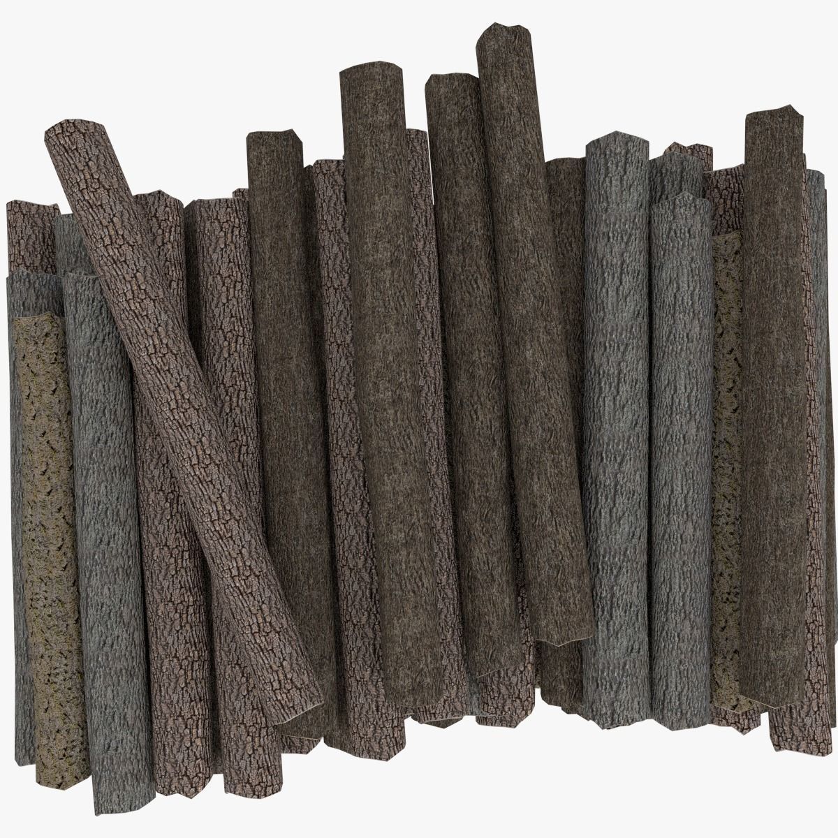 3D model Wood Log 5 Low Poly VR / AR / low-poly | CGTrader