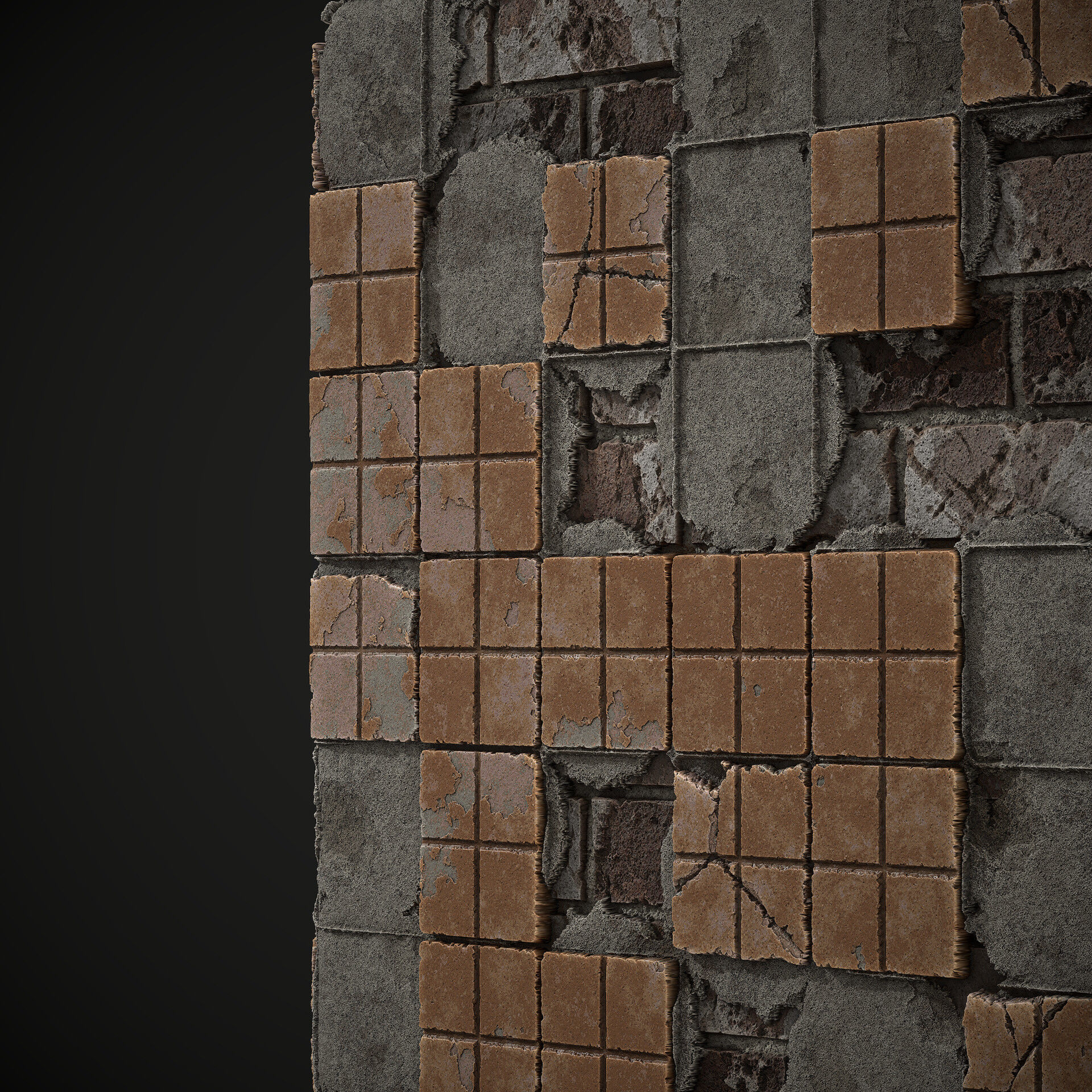 Old tile Texture | CGTrader