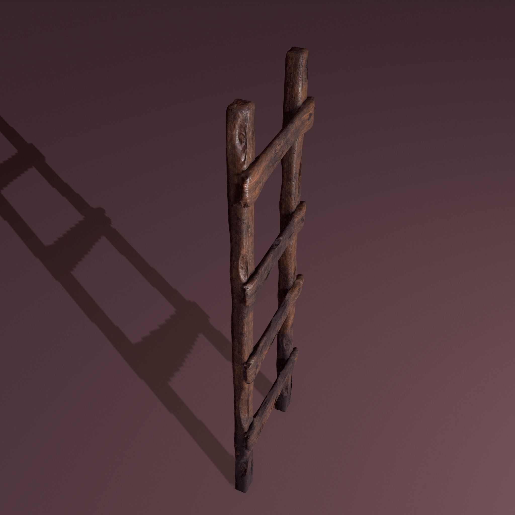 3D model Old Dirty Ladder VR / AR / low-poly | CGTrader