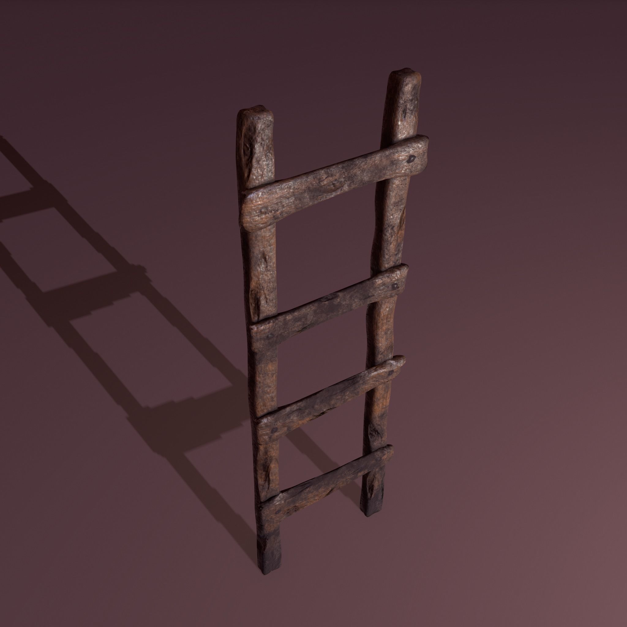 3D model Old Dirty Ladder VR / AR / low-poly | CGTrader