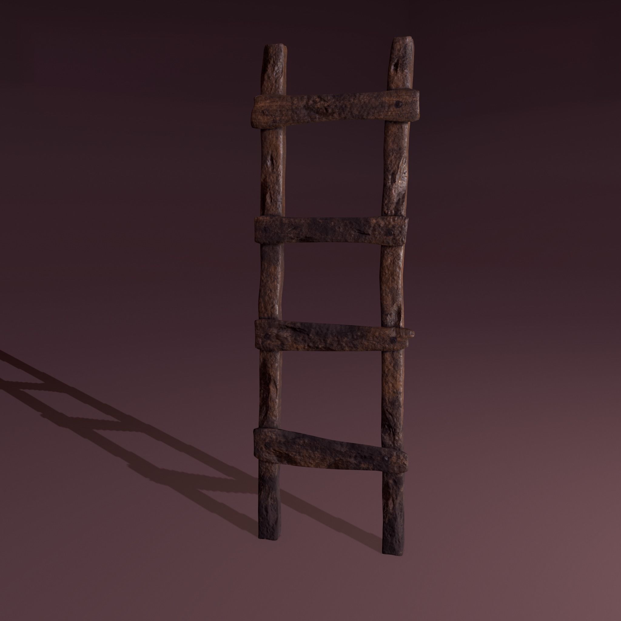 3D model Old Dirty Ladder VR / AR / low-poly | CGTrader