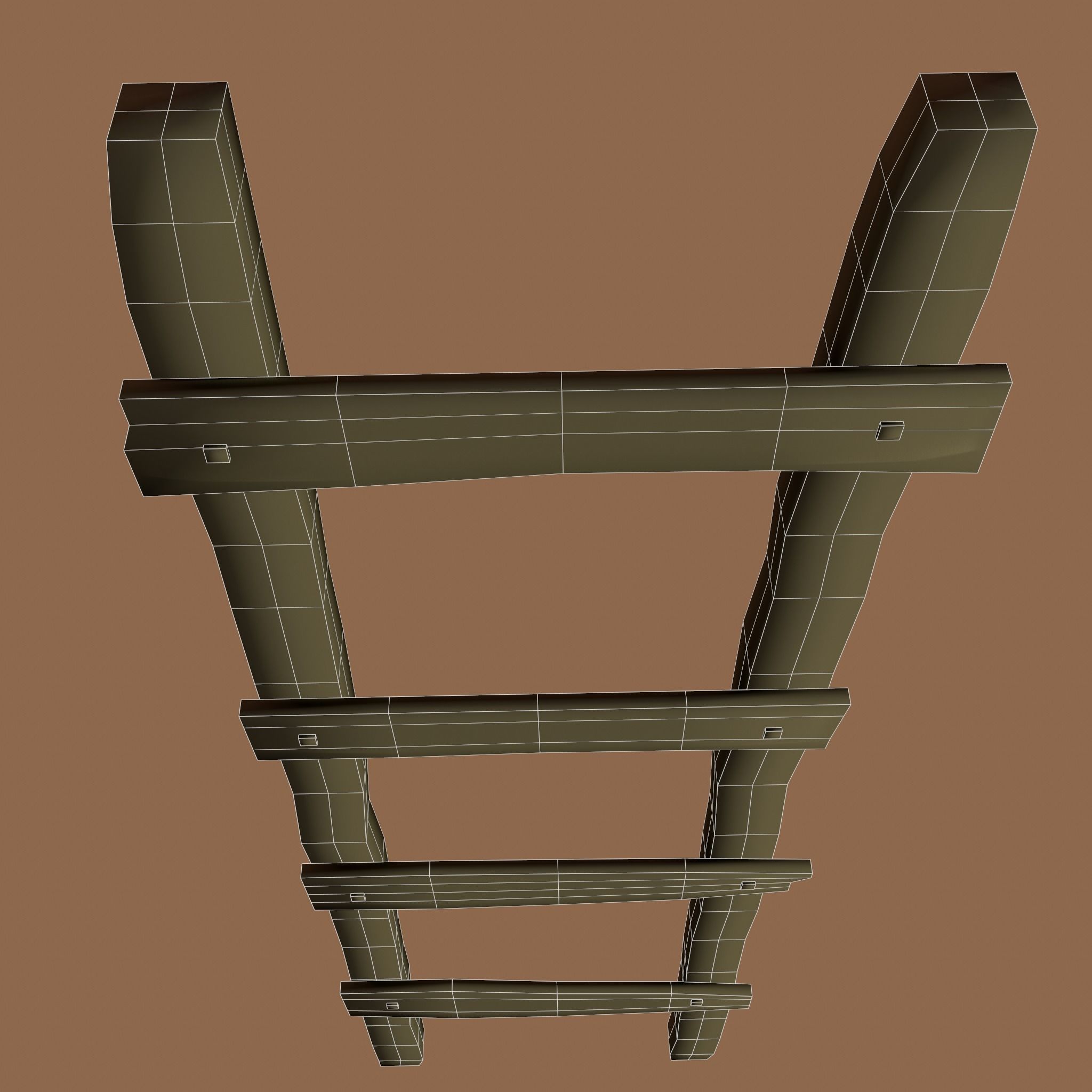 3D model Old Dirty Ladder VR / AR / low-poly | CGTrader