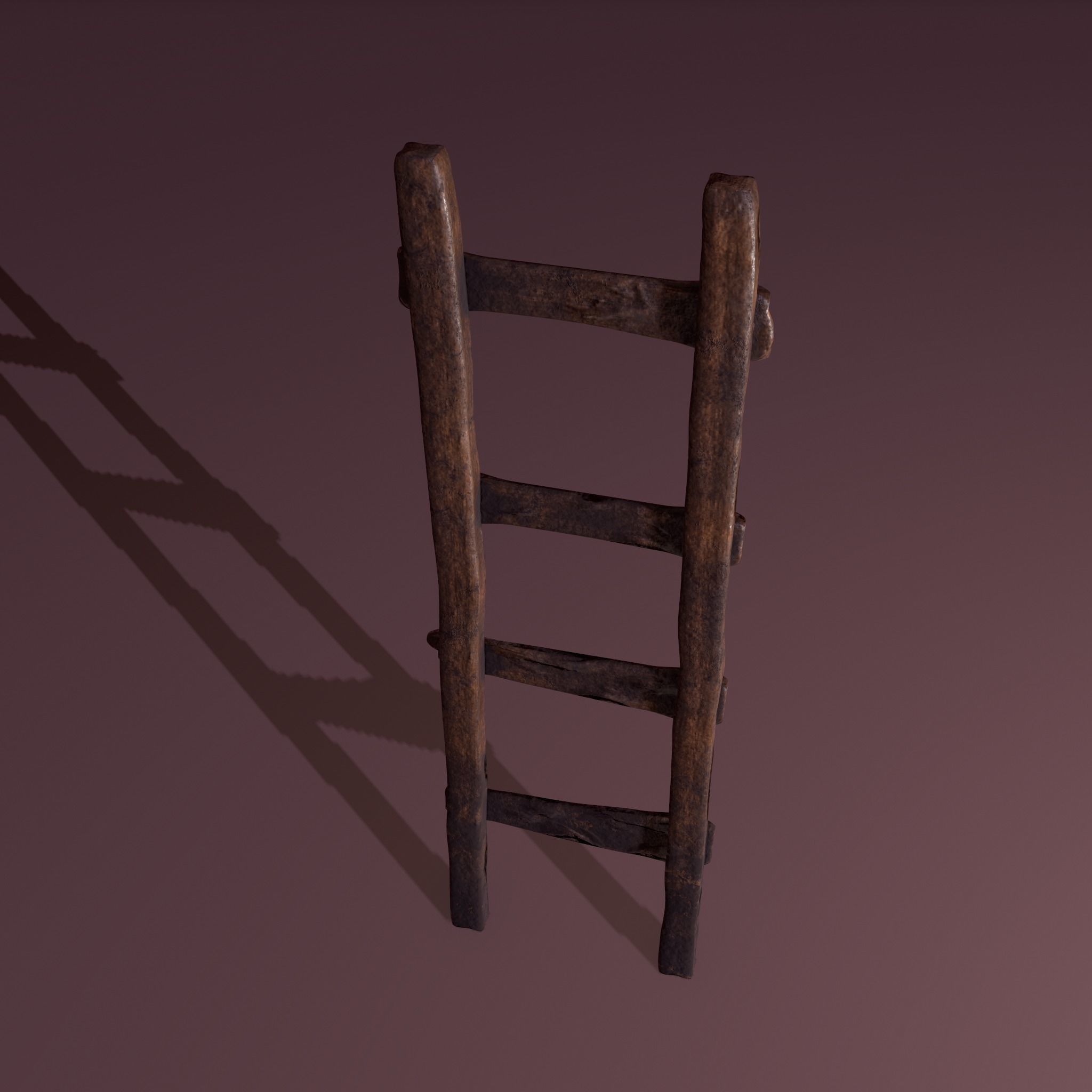 3D model Old Dirty Ladder VR / AR / low-poly | CGTrader