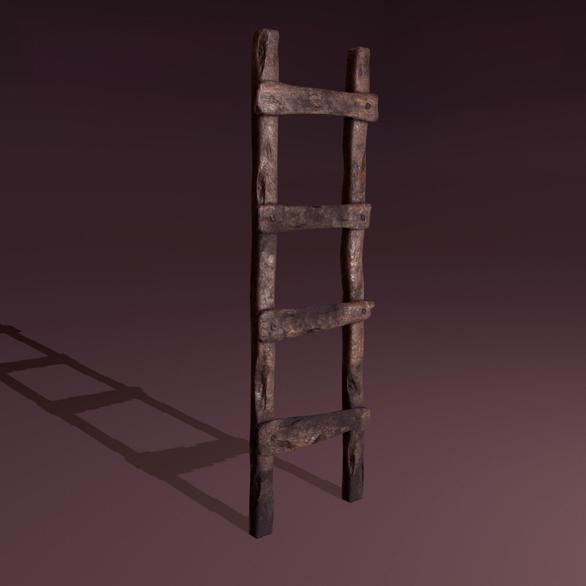 3D model Old Dirty Ladder VR / AR / low-poly | CGTrader