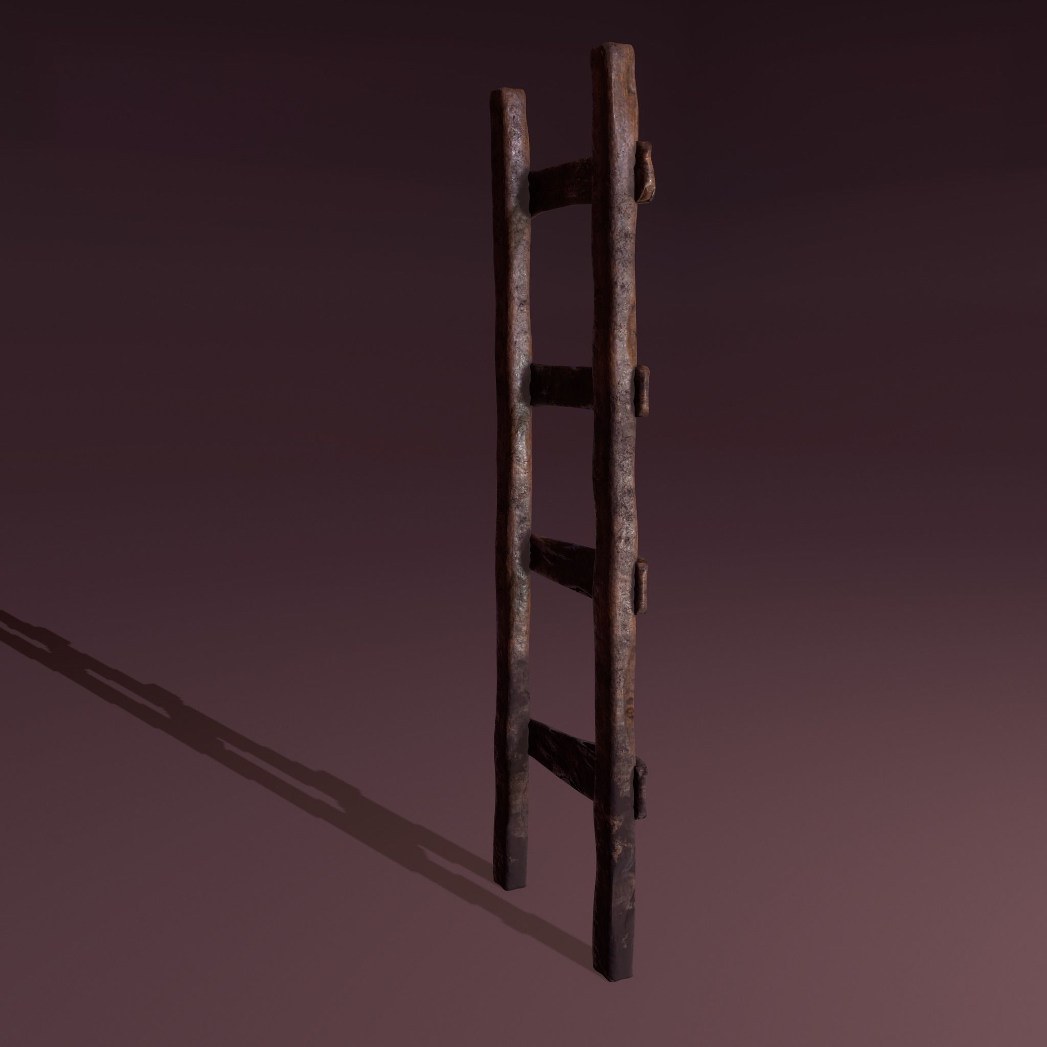 3D model Old Dirty Ladder VR / AR / low-poly | CGTrader