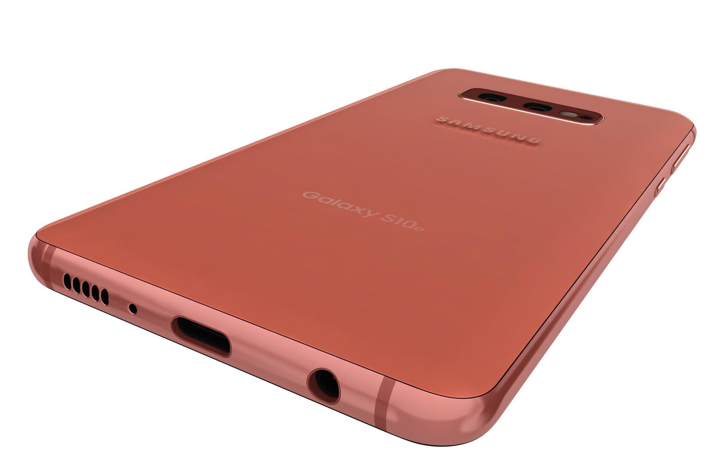 Samsung Galaxy S10e Flamingo Pink 3D model | CGTrader