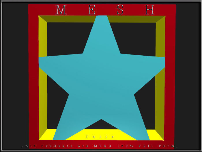 3D model Star Square VR / AR / low-poly | CGTrader