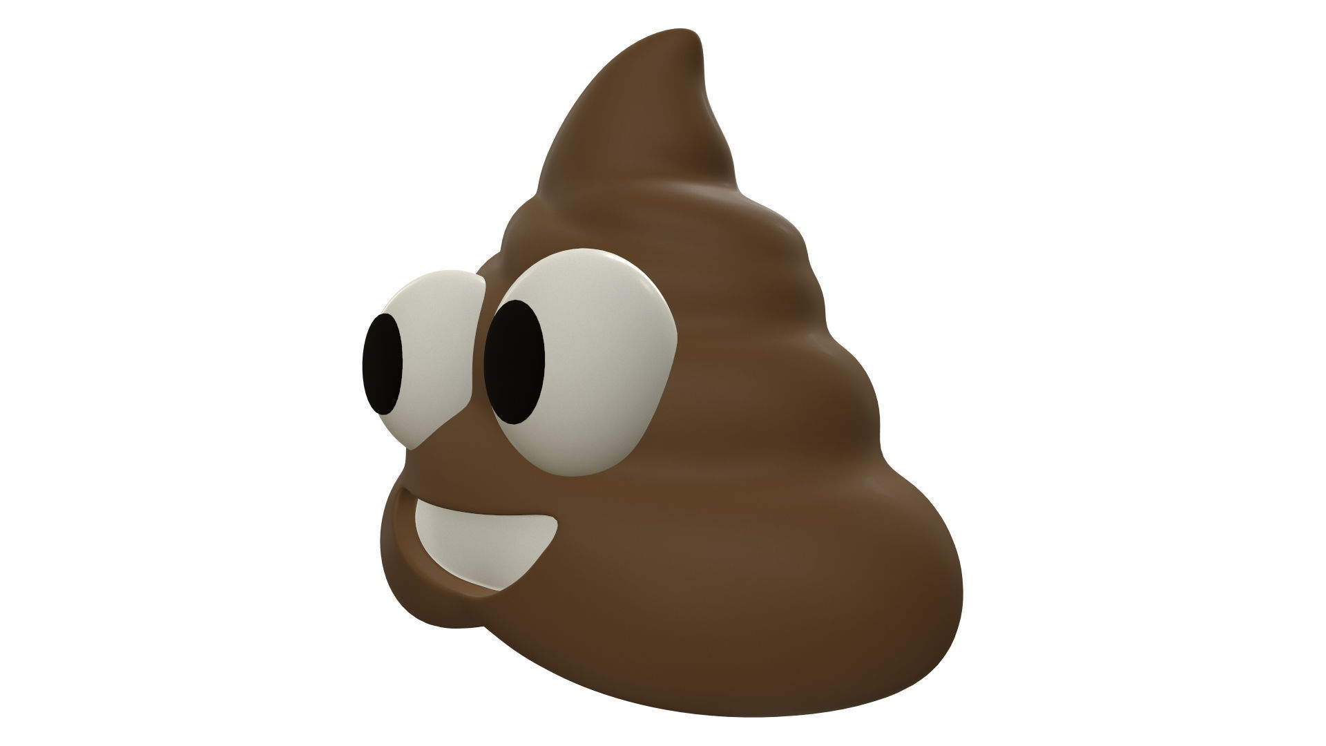 Pile of Poop emoji 3D model | CGTrader