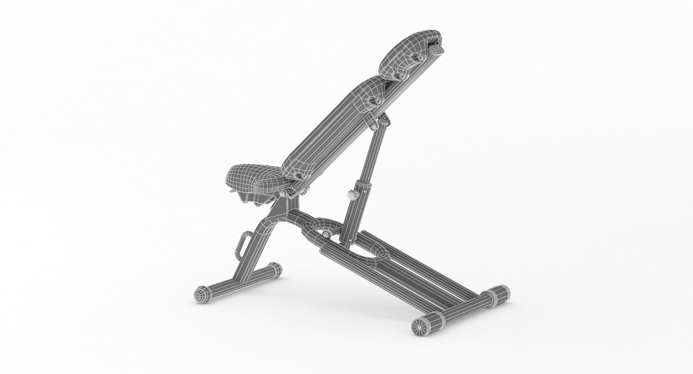 Technogym Adjustable Bench 3D model | CGTrader