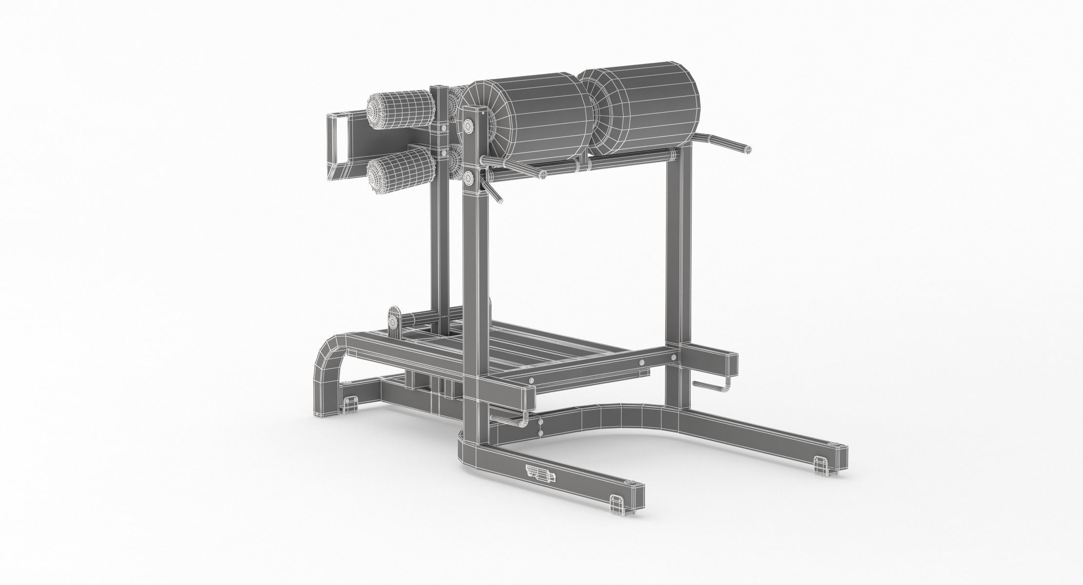 Technogym GHD Bench Pure Line 3D model | CGTrader