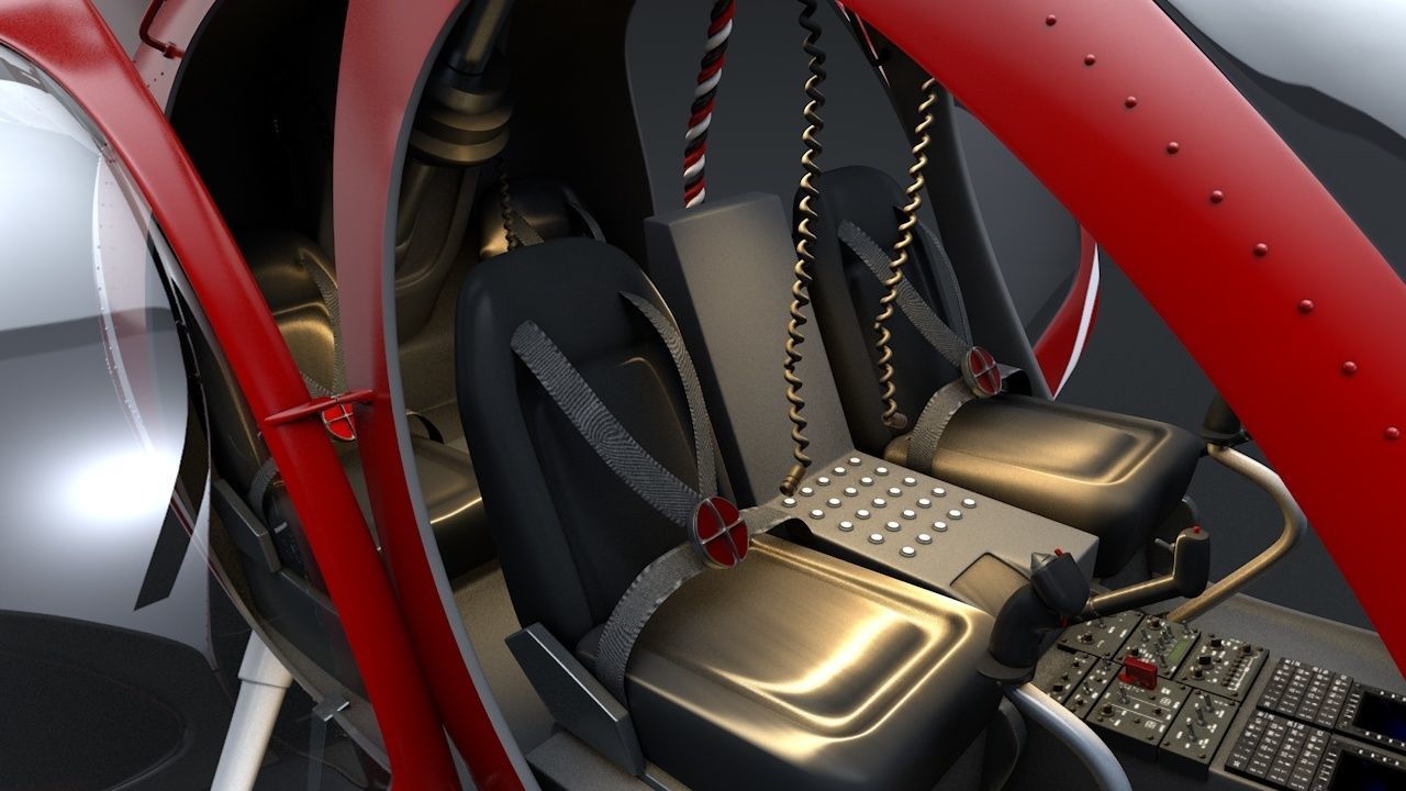 MD-520N NOTAR 3D model animated rigged | CGTrader