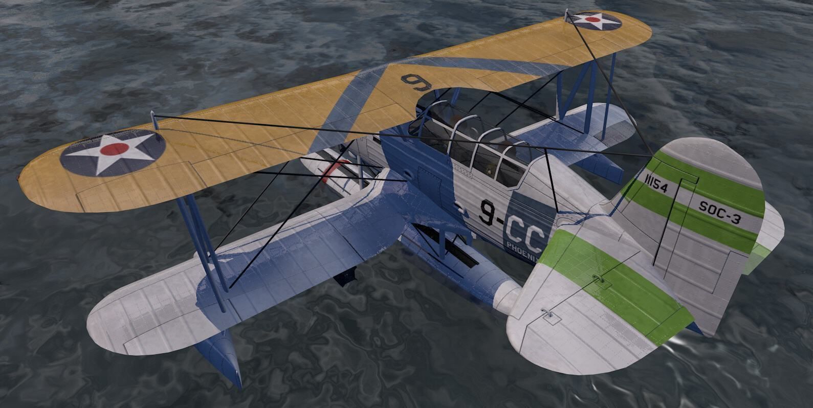 Curtiss SOC-3 Seagull 3D model | CGTrader