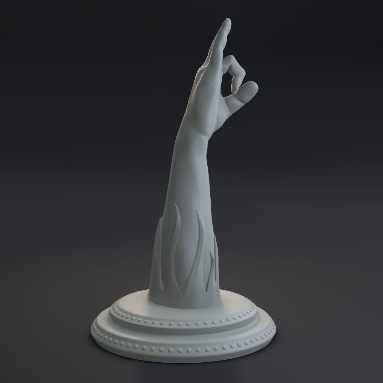 Rock music gesture 3D model 3D printable | CGTrader