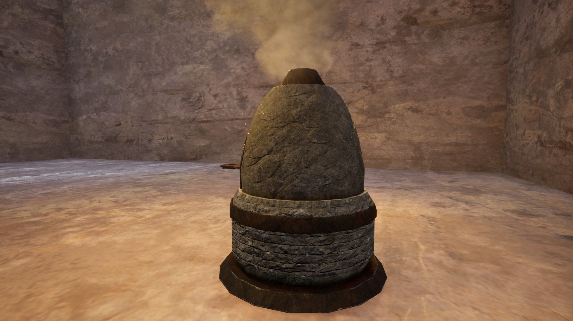 3D model Medieval Furnace Low Poly 3D Model VR / AR / low-poly | CGTrader