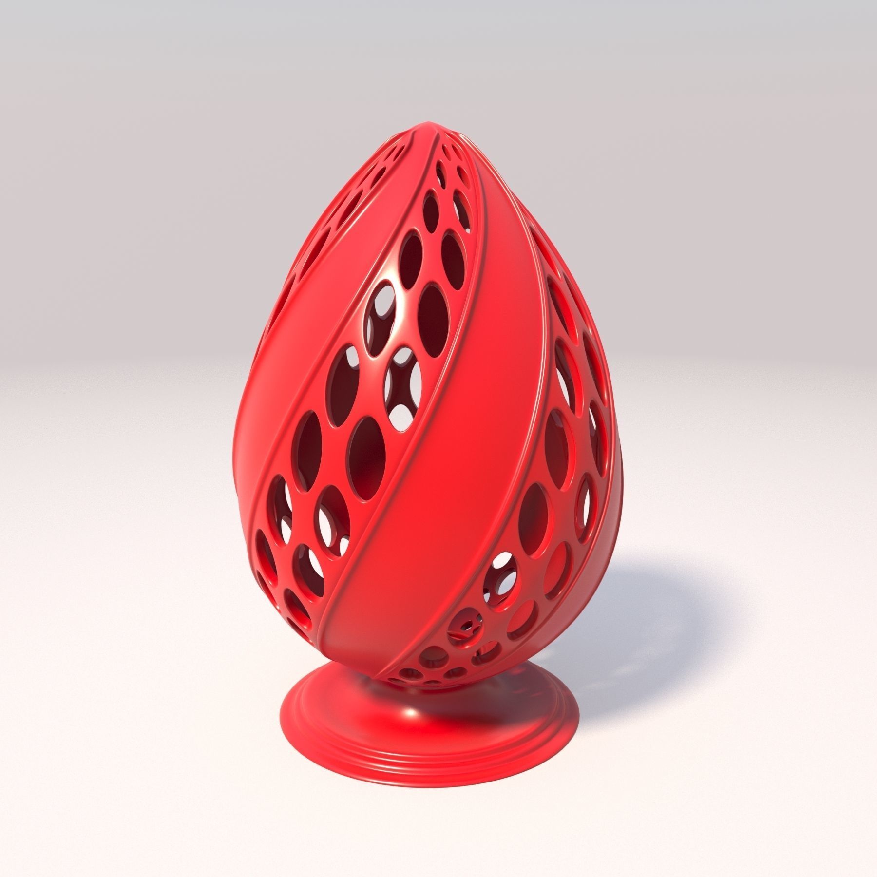 Easter egg 3D model 3D printable | CGTrader